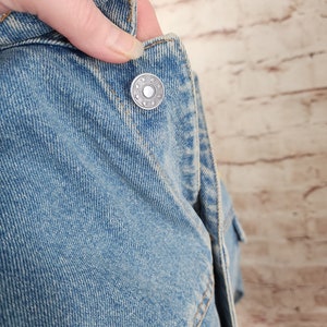 1990 Vintage M&M Denim Jacket Size XL, Planet Mars - Etsy