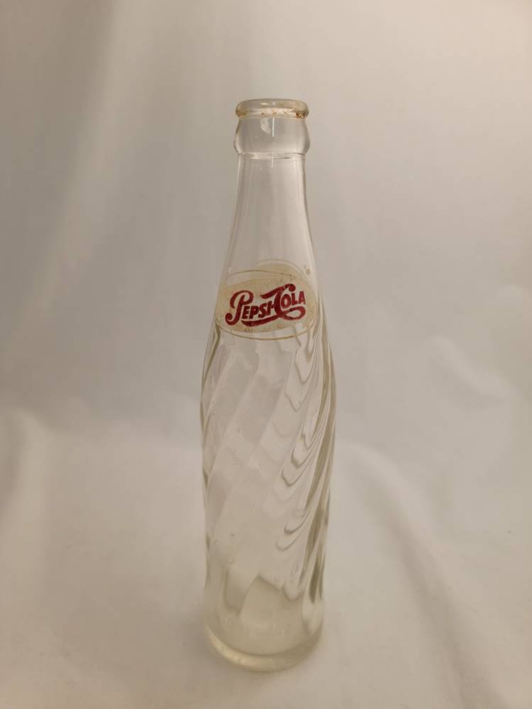 Vintage 1966 Pepsi Cola Bottle Empty No Lid - Etsy