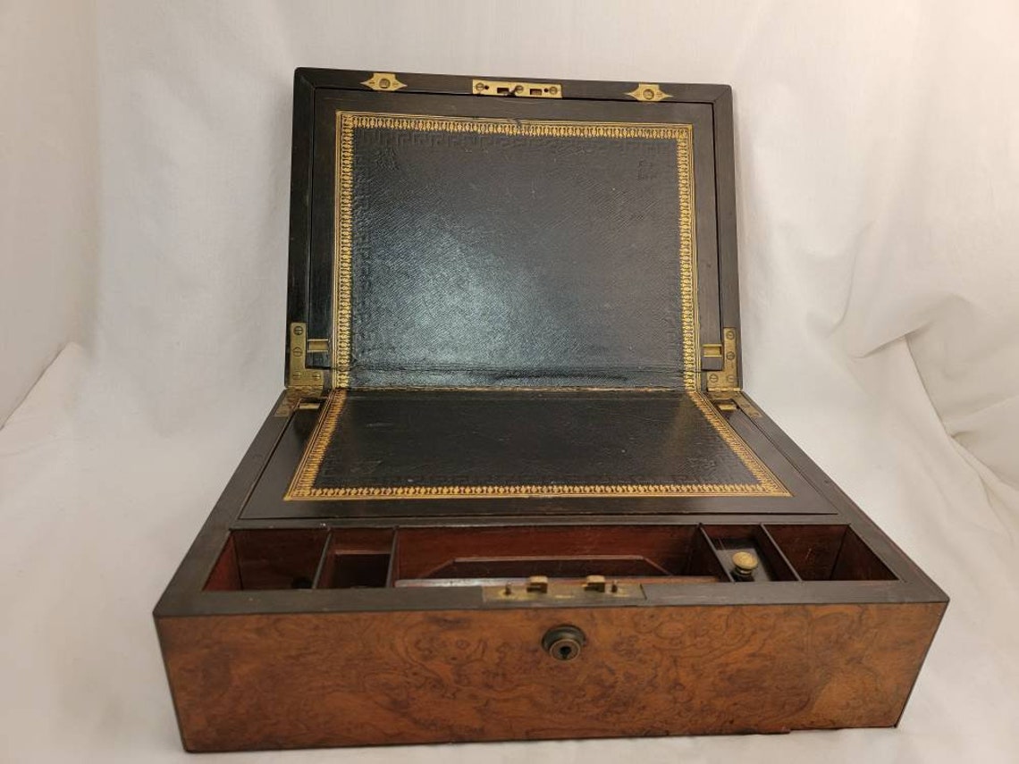 Antique Lap Desk Colonial Lap Desk Sloped Writing Desk - Etsy