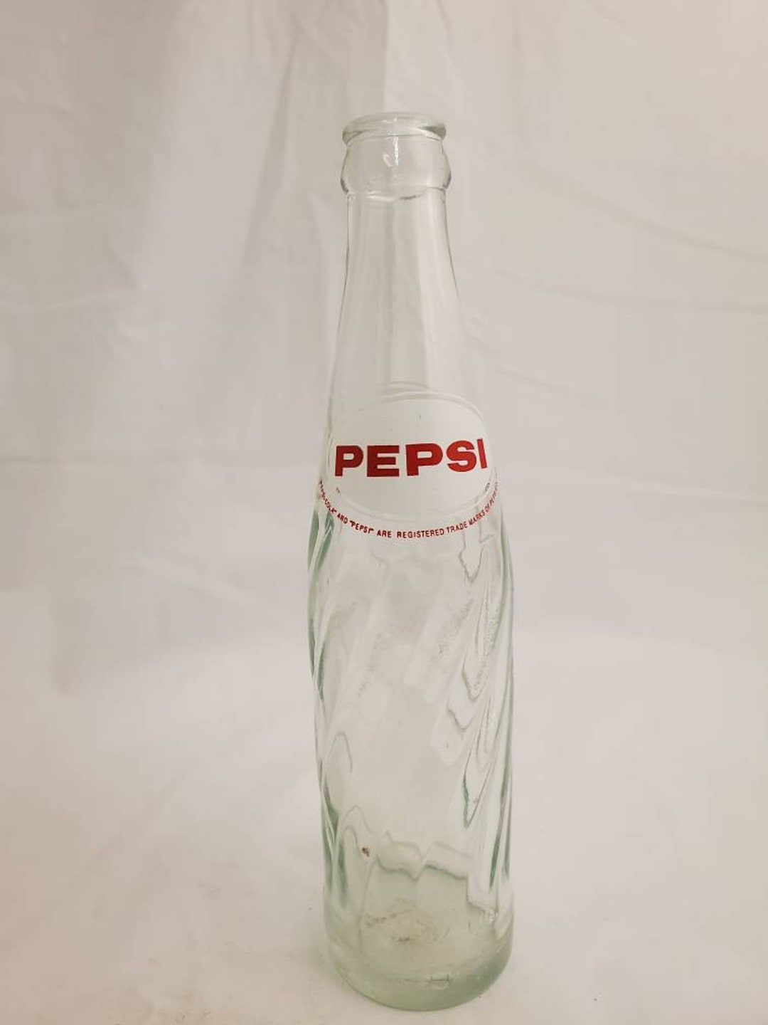 Vintage 1966 Pepsi Cola Bottle Empty No Lid - Etsy