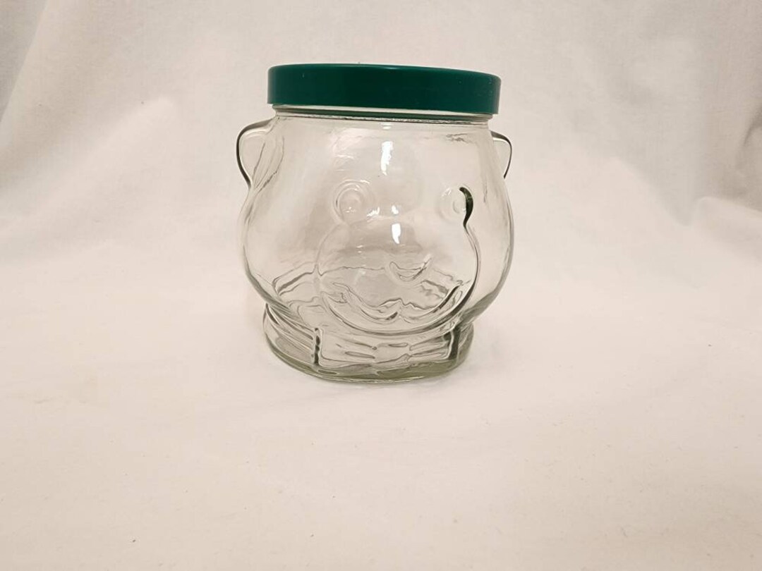 Vintage Kraft Peanut Butter Bear Head Jar, Empty. - Etsy