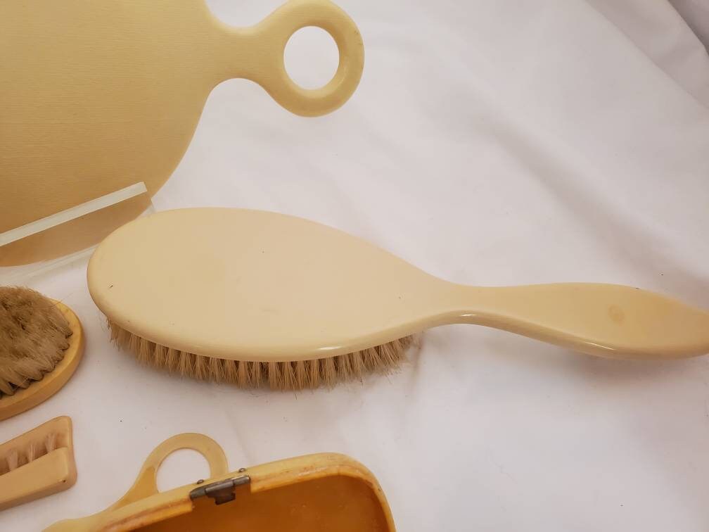 Vintage Bakelite Art Deco Dresser Set 8 Piece Set - Etsy