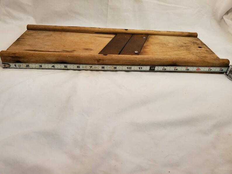 Vintage Sauerkraut, Cabbage Cutter, Kraut Mandolin, Wood Slicer ...
