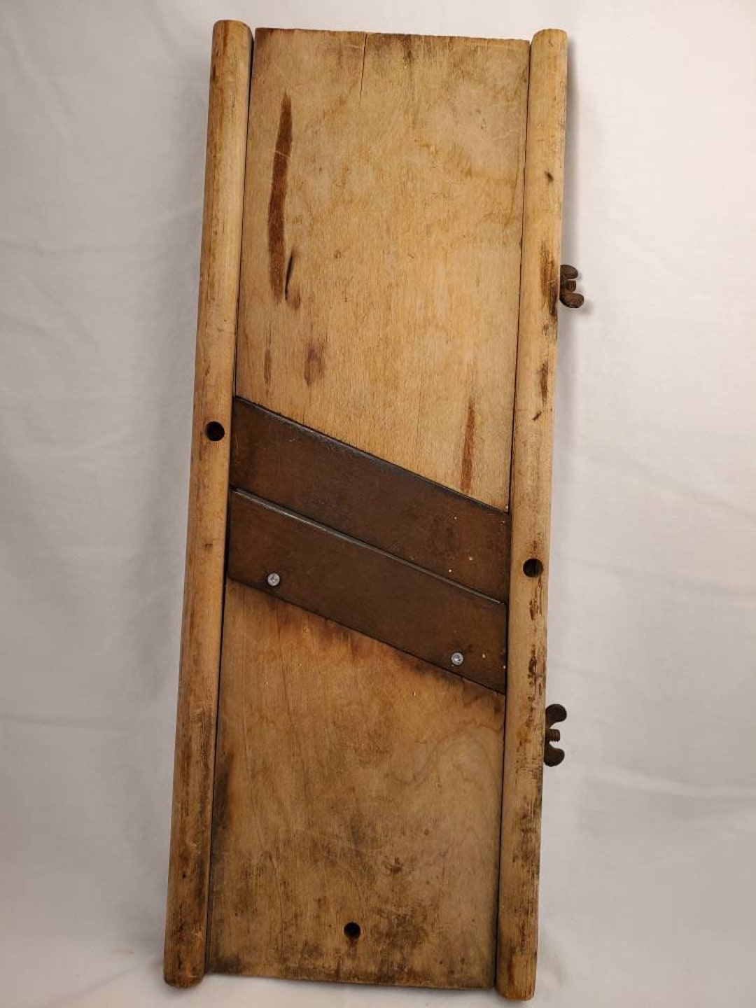 Vintage Sauerkraut, Cabbage Cutter, Kraut Mandolin, Wood Slicer ...