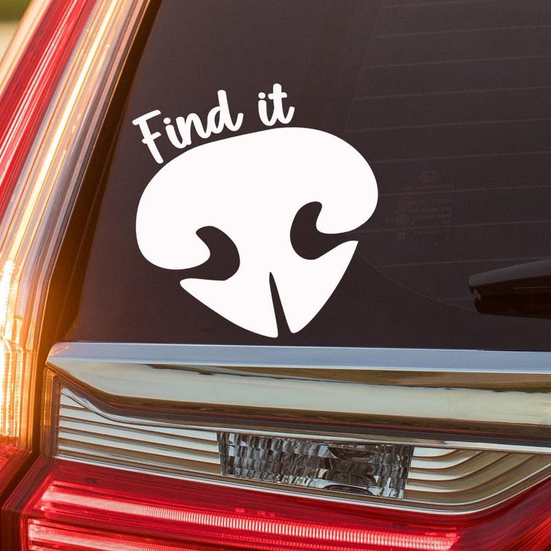 Nose Work Car Decals - Etsy