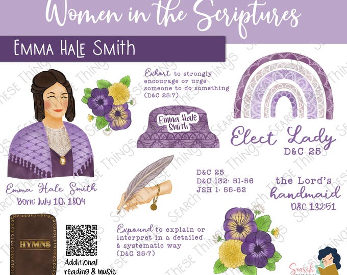 Emma Smith’s Last Blessing — Made to Fit Standard Size Scriptures or ...