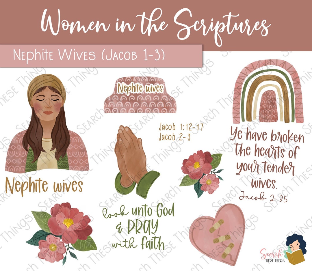 DIGITAL Women in the Scriptures Series Book of Mormon Nephite Wives ...