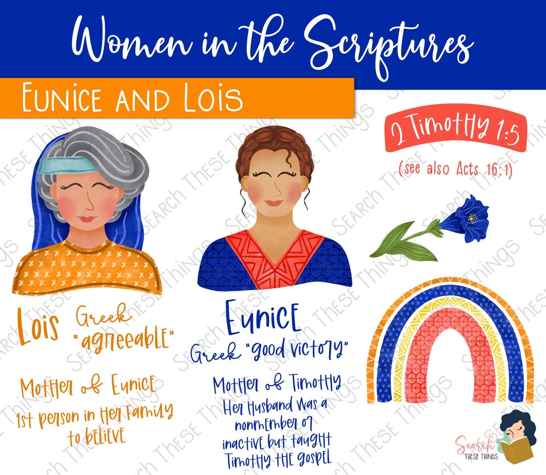 DIGITAL MINI - Women in the Scriptures Series - New Testament - Eunice ...