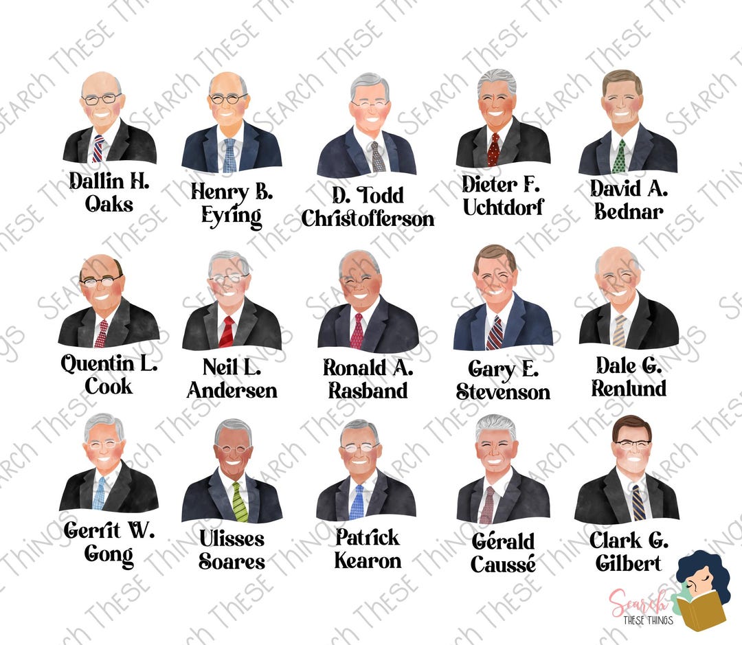DIGITAL - LDS General Authorities (updated March 2026) - Etsy