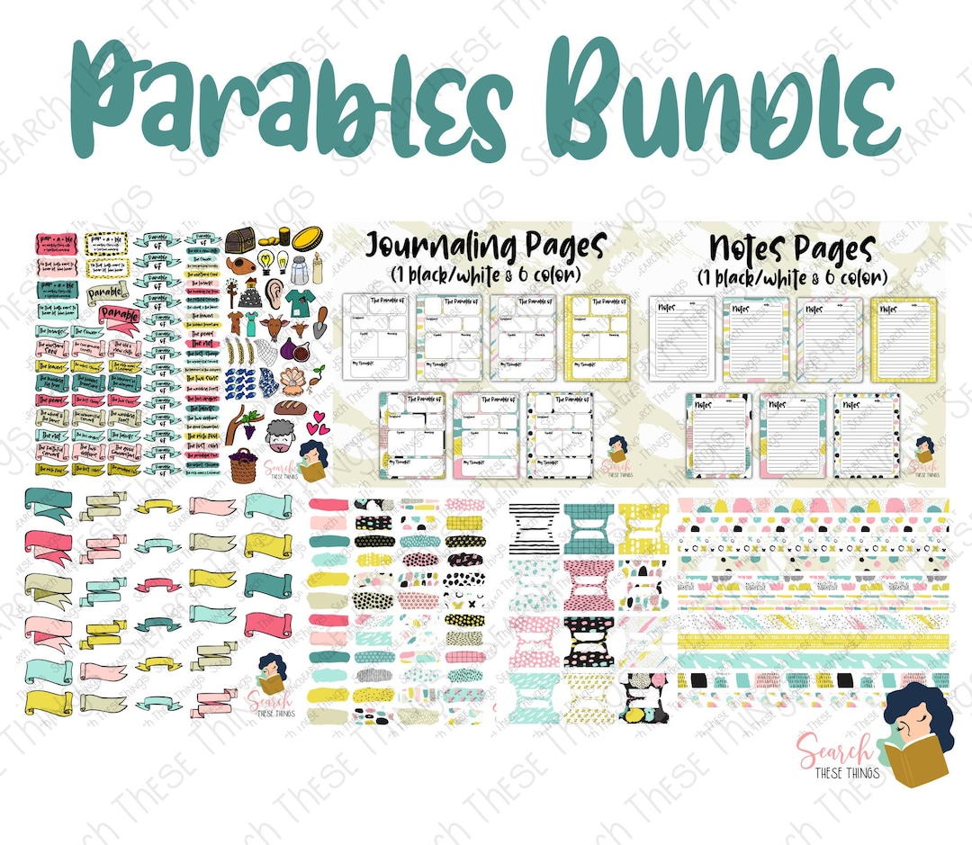 DIGITAL - Parables BUNDLE - Etsy