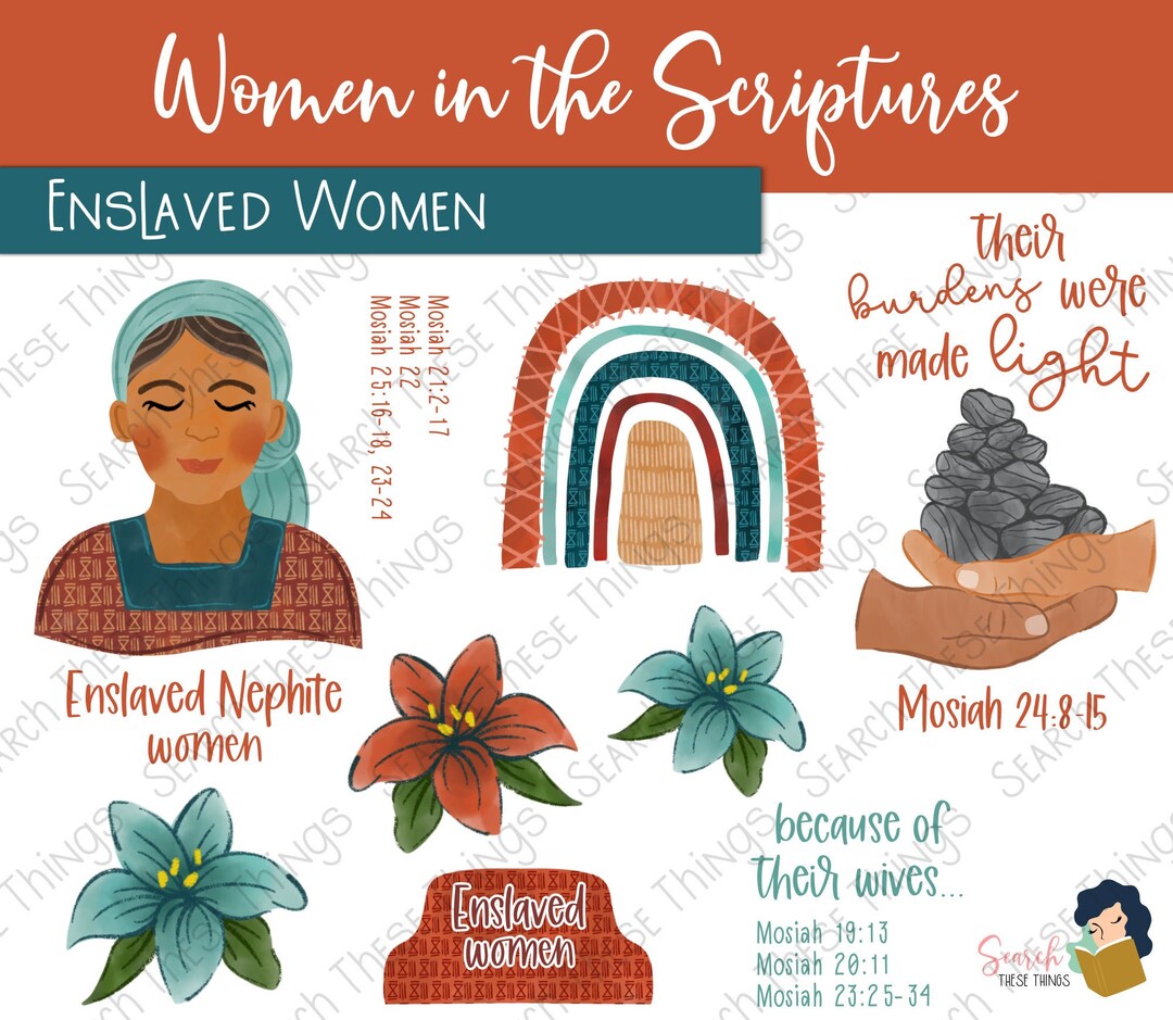 DIGITAL Women in the Scriptures Series Book of Mormon Enslaved Nephite ...