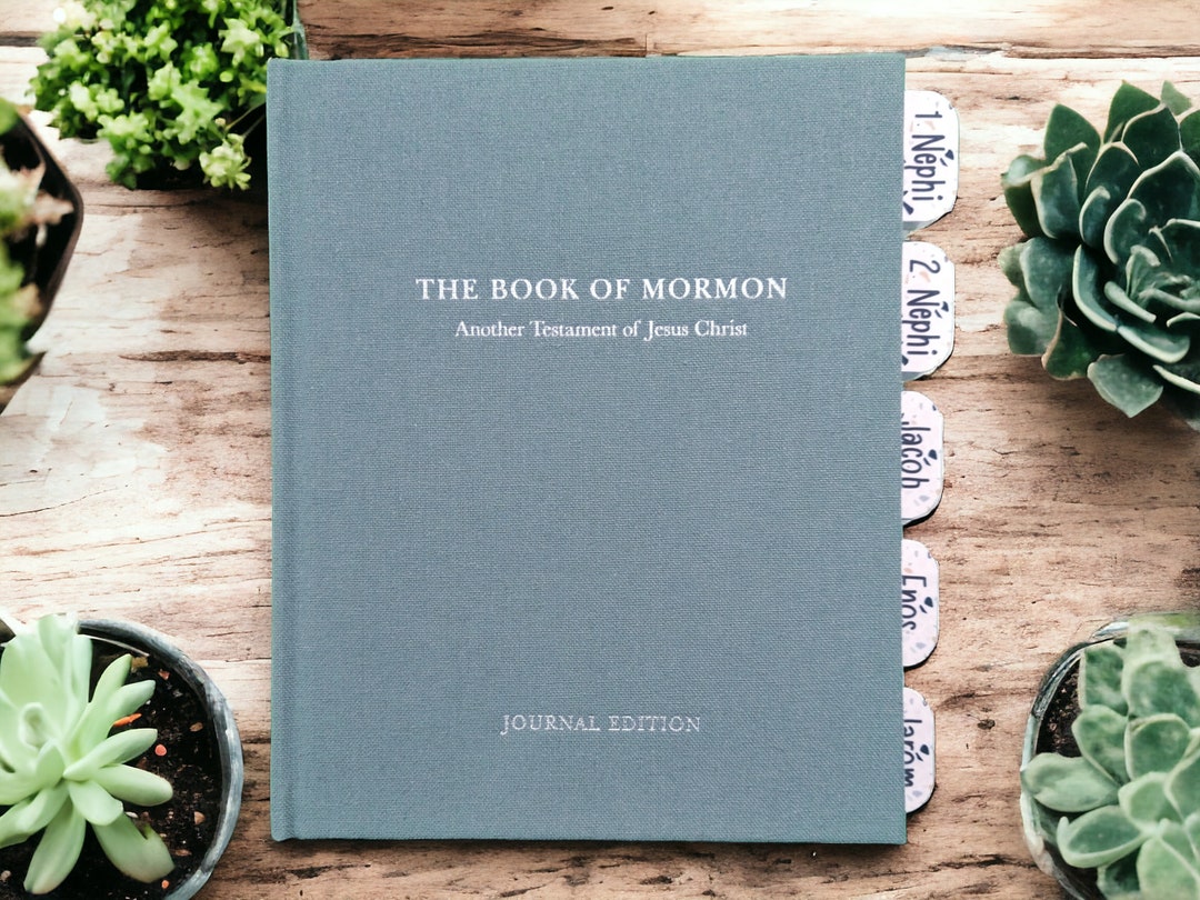PHYSICAL Book of Mormon Tabs Terrazzo - Etsy