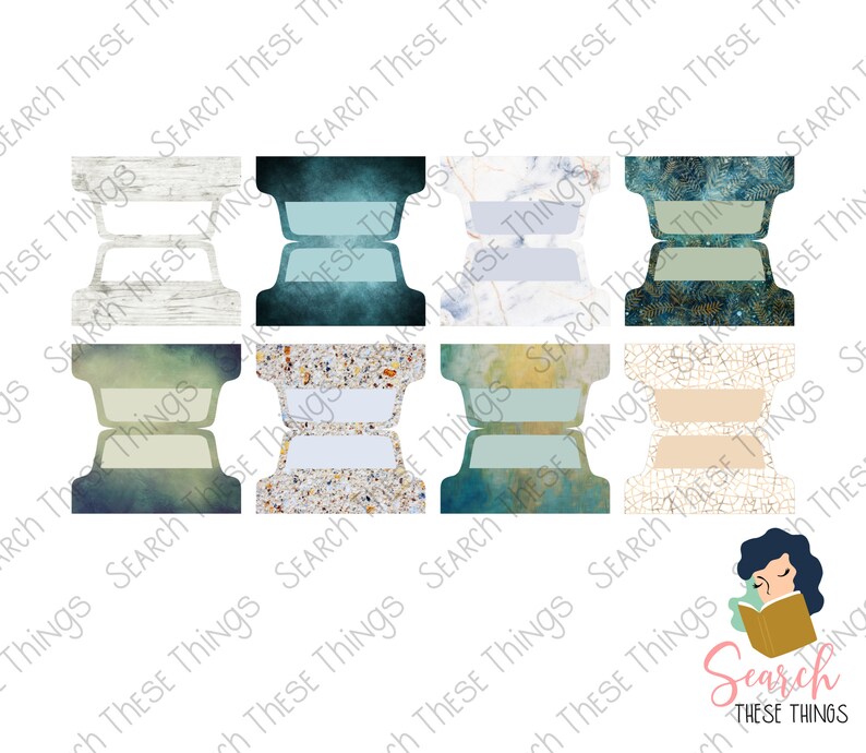 DIGITAL - Blank Tabs - Tree of Life - Etsy