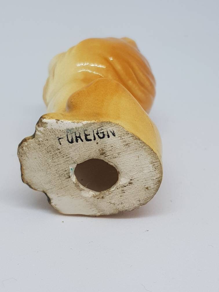 Vintage German Foreign Porcelain Figure Lion. | Etsy