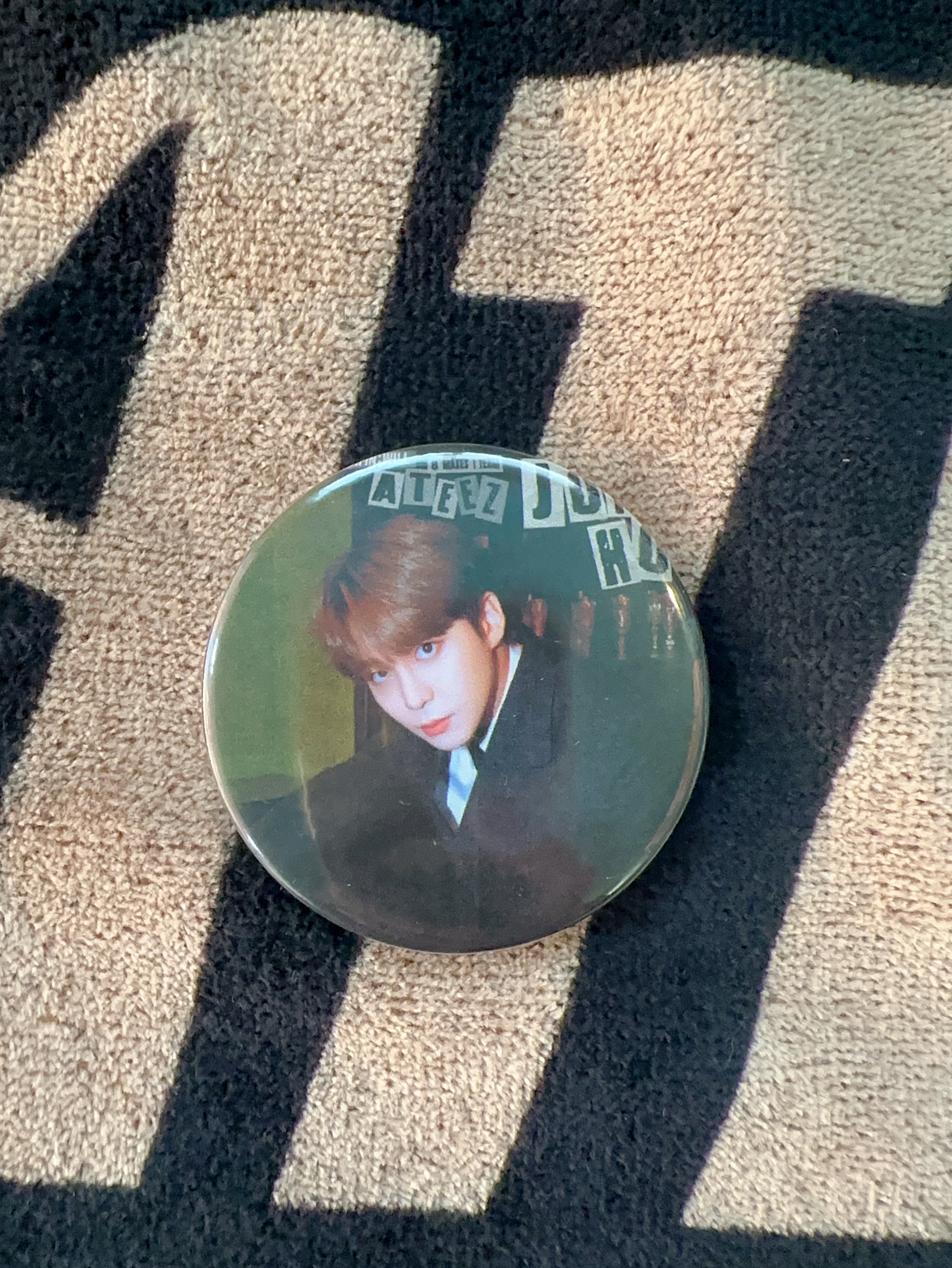 Ateez Merch: 9 Crazy Form Buttons Set - Kpop Ateez Merch - Kpop Pins ...