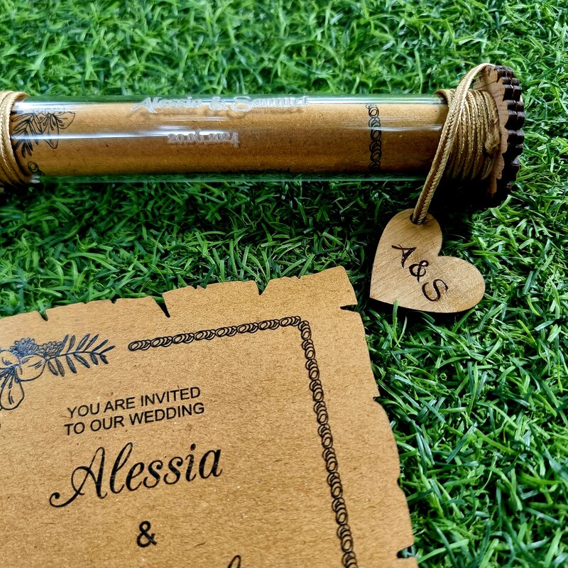 Scroll Invitations - Etsy