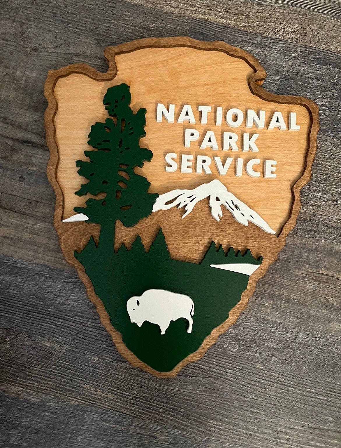 National Park 3D Wood Sign - Etsy