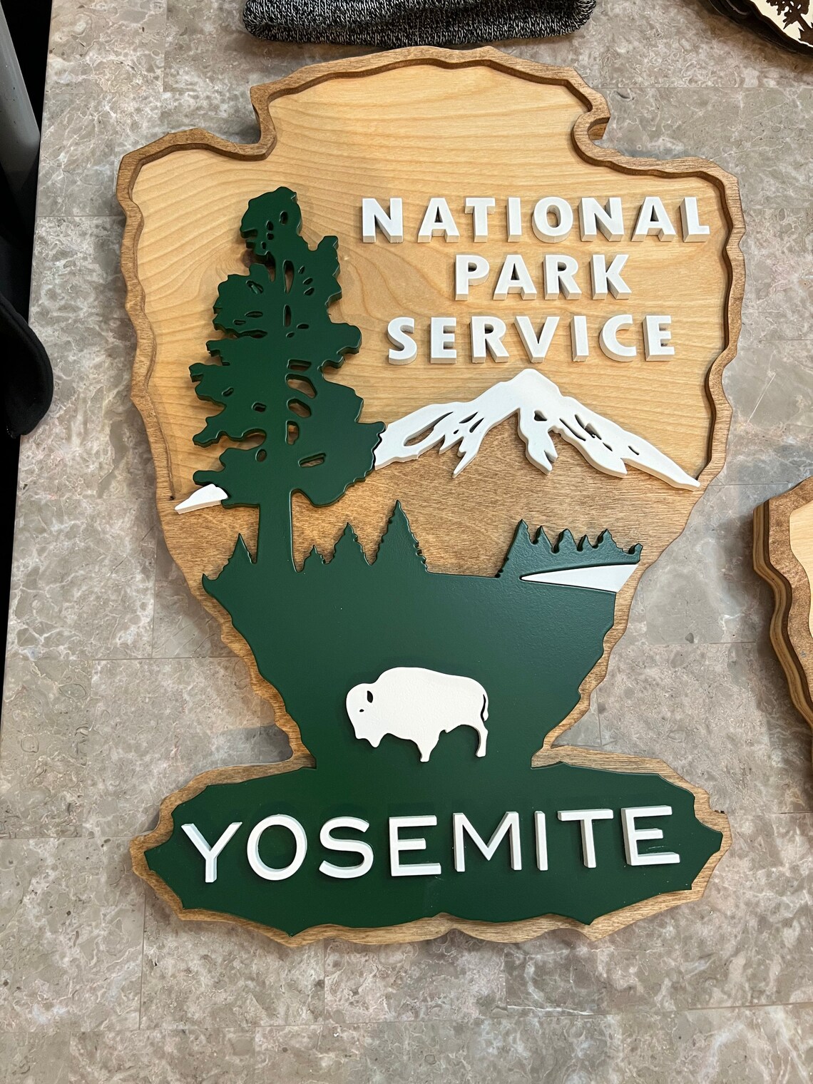National Park 3D Wood Sign - Etsy