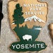 National Park 3D Wood Sign - Etsy