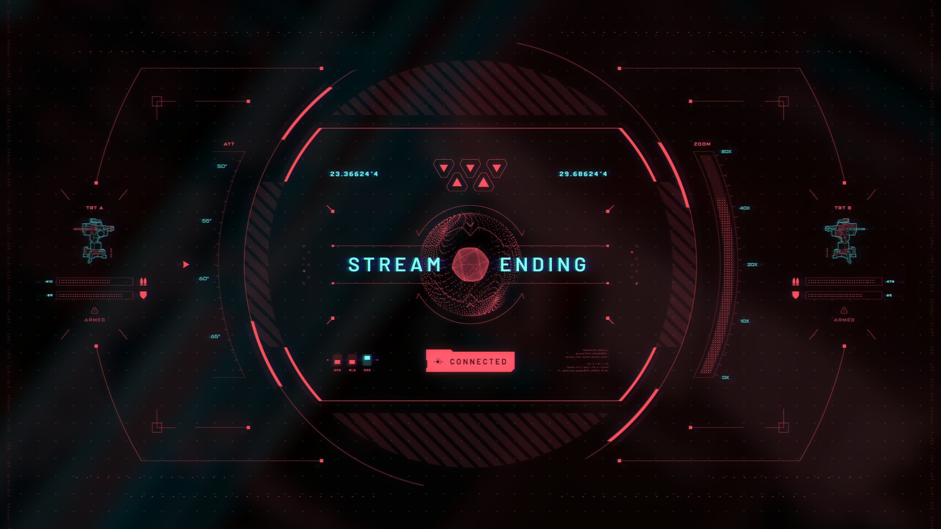 Cyberpunk Animated Twitch Stream Overlay Package RED Scenes - Etsy