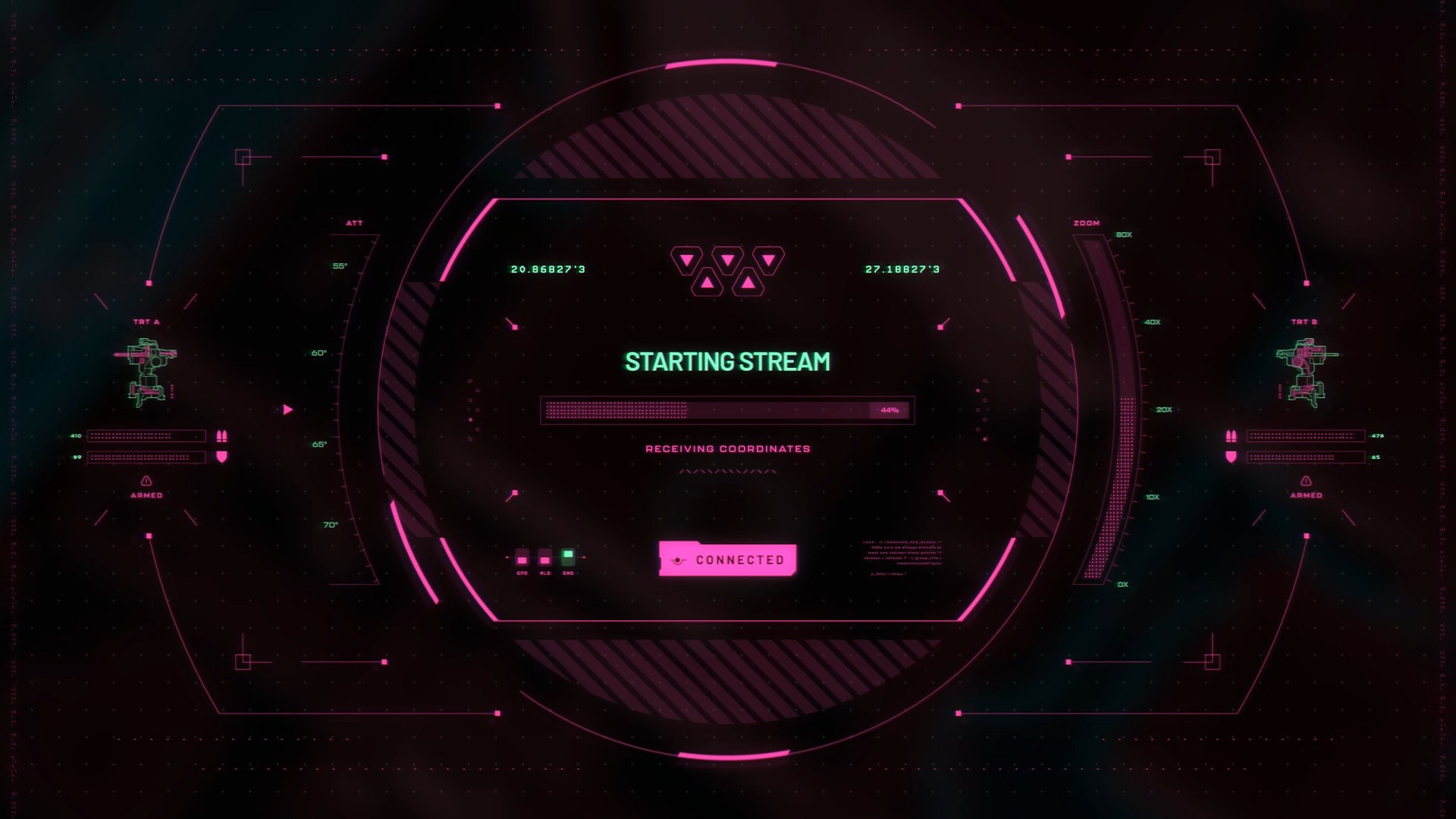 Cyberpunk Animated Twitch Stream Overlay Package PINK - Etsy