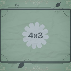 Paper Garden Animated Webcam Frames Package | 8 Frames, 2 Colors | 1x1 ...