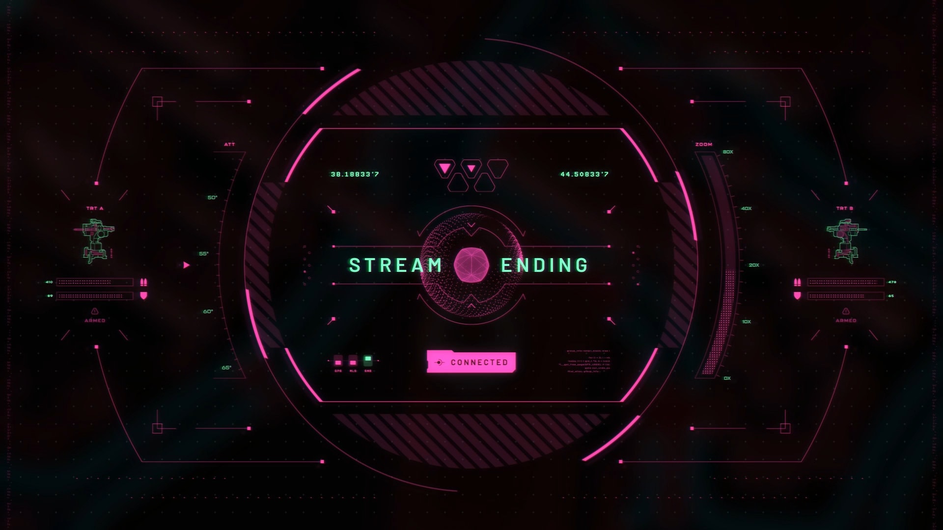 Cyberpunk Animated Twitch Stream Overlay Package PINK - Etsy