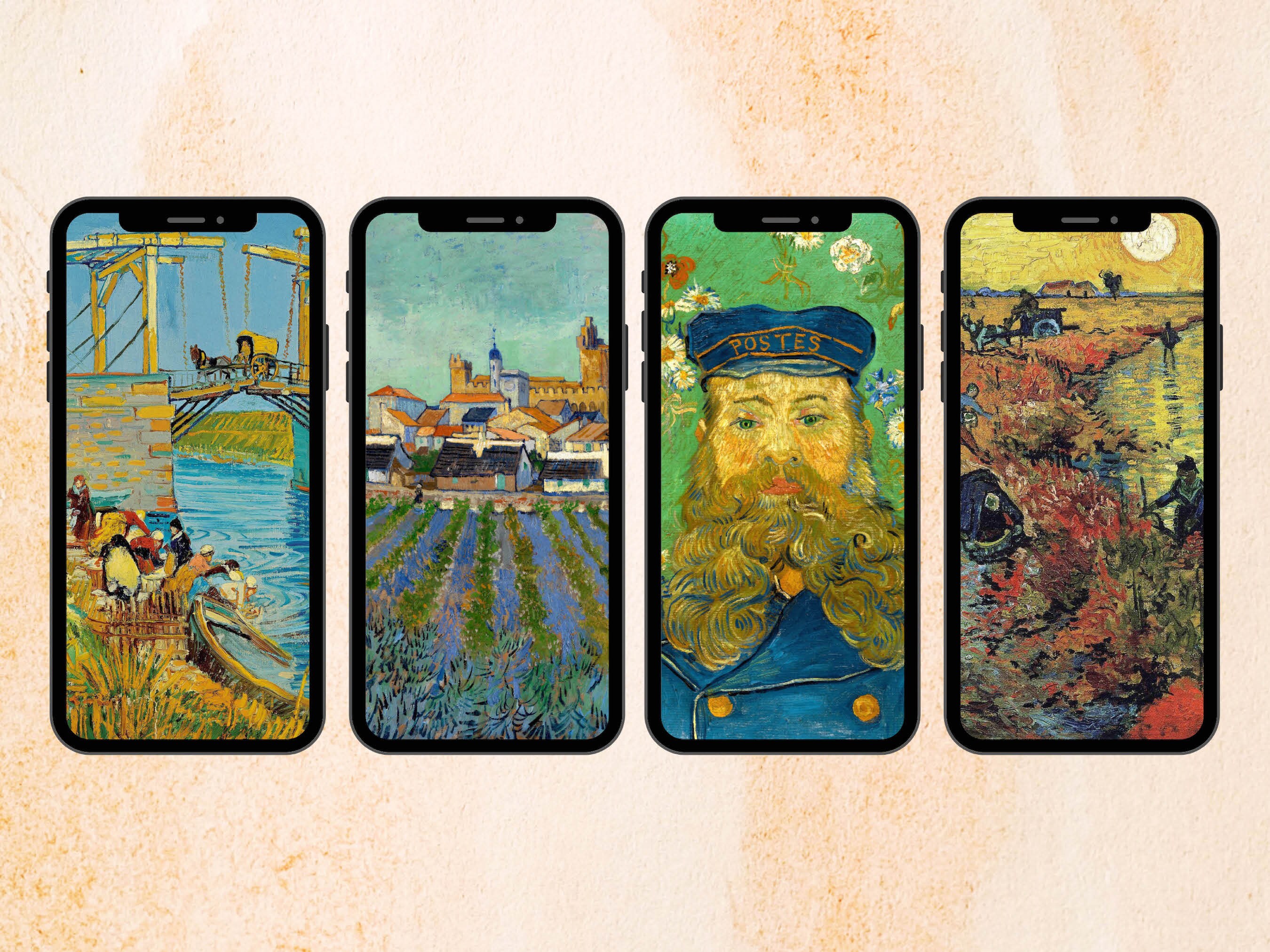 16 X Van Gogh Wallpapers for iPhone and Android | Instant Digital ...