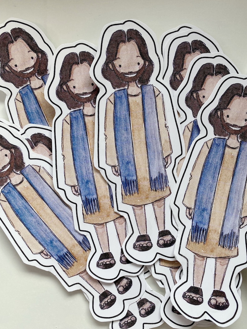 Jesus Printable Jesus Clip Art LDS Primary Church - Etsy