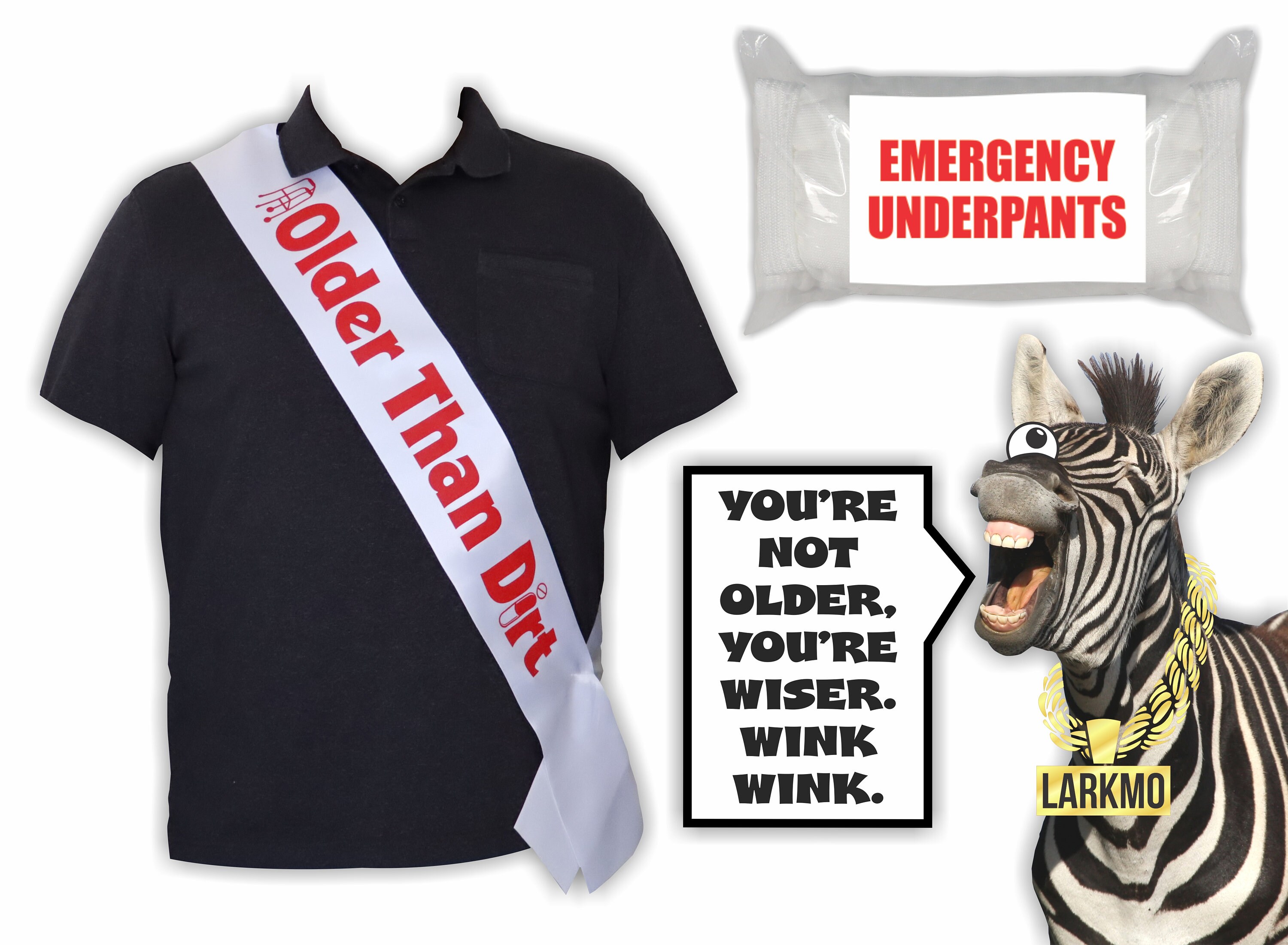 Funny Prank Gag Gift Set Kit for Dad, Mom, Grandma, Grandpa, Men Over ...