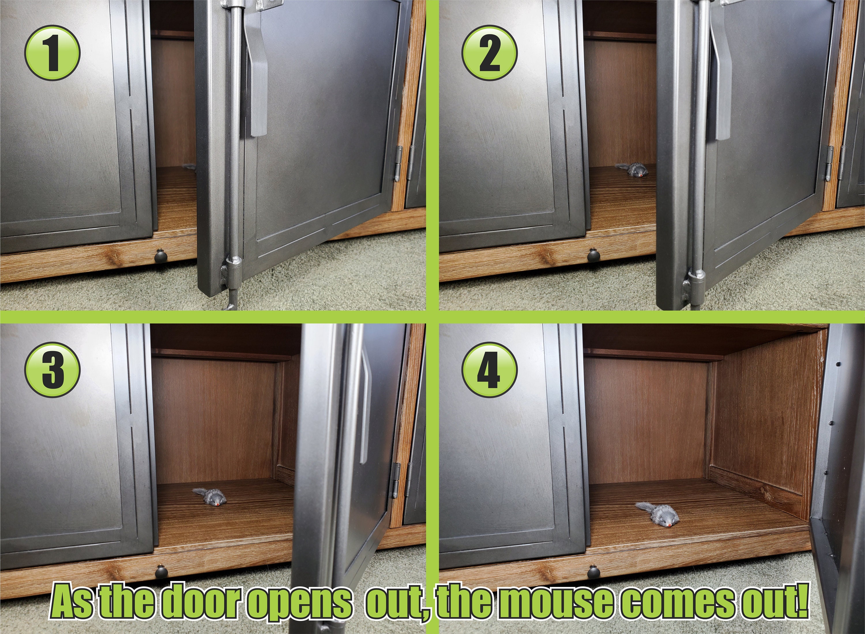 Realistic Mouse Prank Toy, Includes 2 Mice for Twice the Fun, Makes A ...