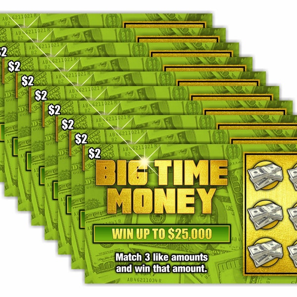 Fake Scratch off Tickets - Etsy