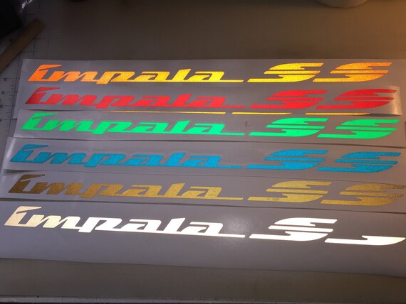 Impala Ss Decal