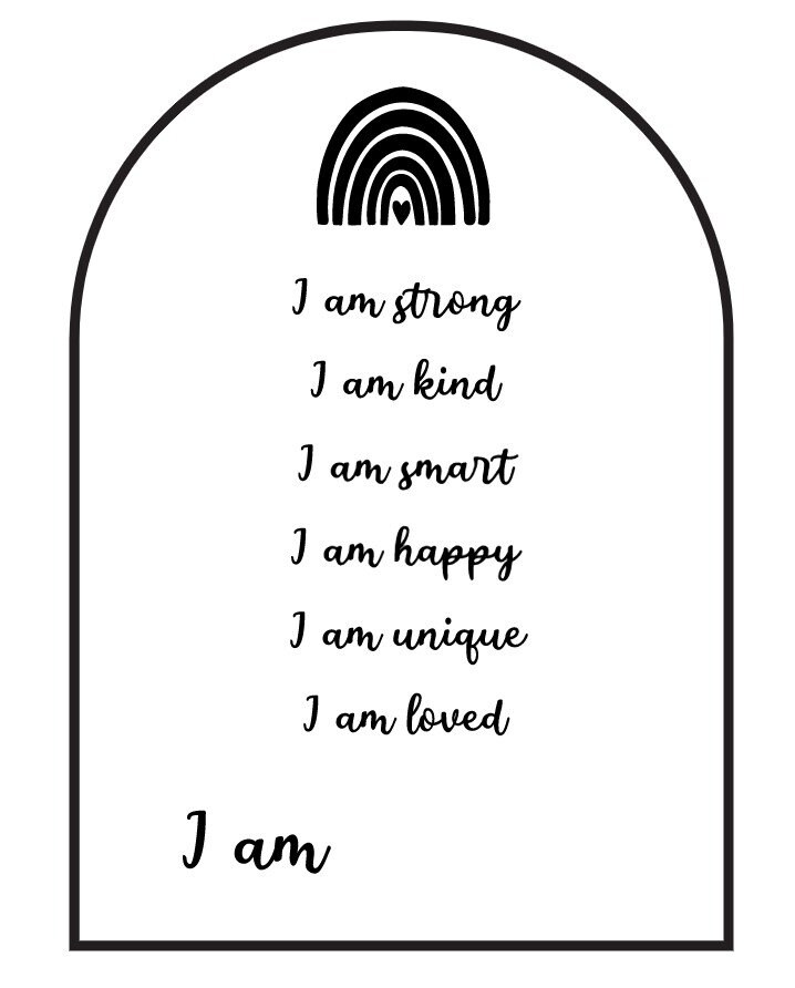 I Am Sign SVG File Glowforge Laser Engrave - Etsy