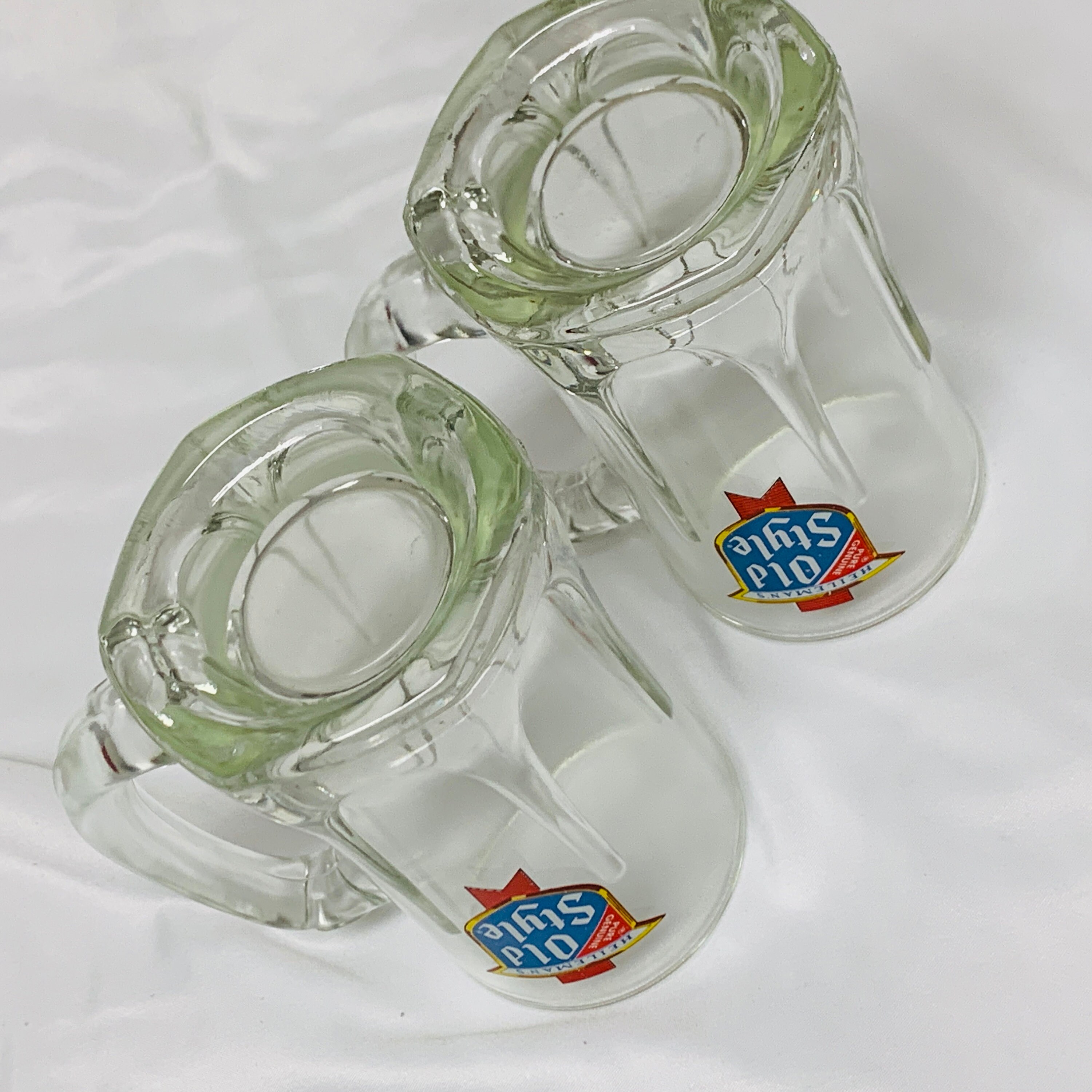 Heilemans Pure Genuine Old Style Beer Mugs Glasses Etsy