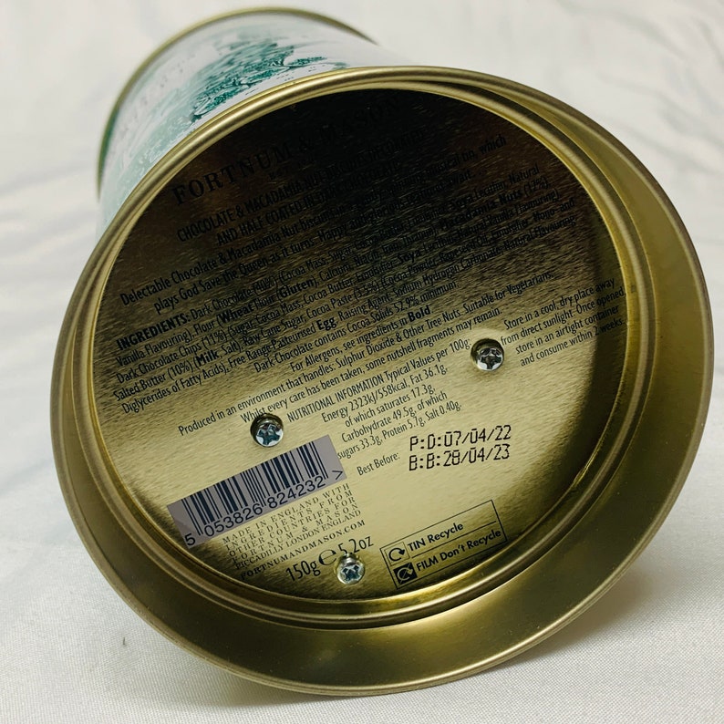 Fortnum & Mason Platinum Jubilee Chocolate and Macadamia Nut - Etsy