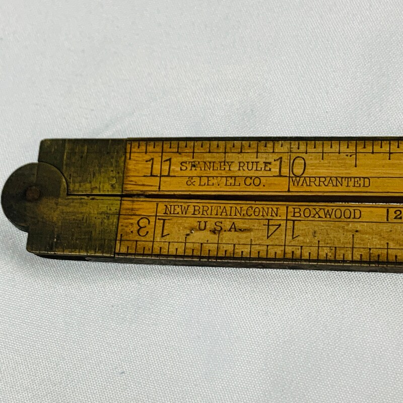 Folding Wood Ruler - Etsy