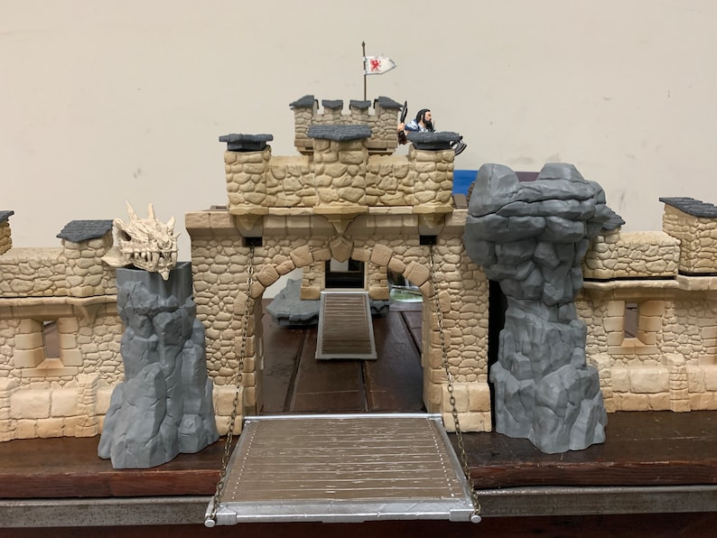 Schleich Big Knights Castle Miniature Set 42102 incomplete - Etsy