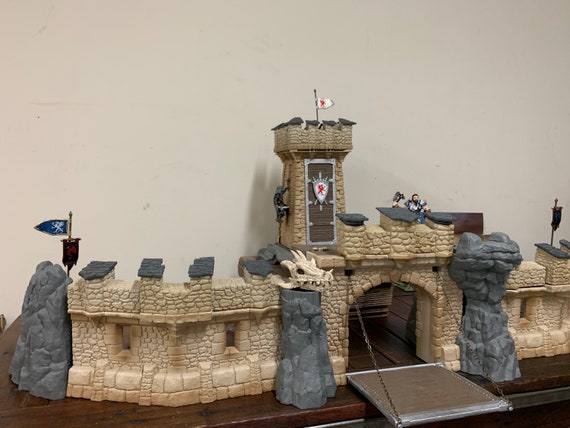 Schleich Big Knights Castle Miniature Set 42102 incomplete - Etsy