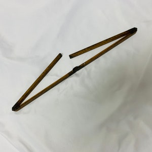 Stanley Rule & Level Company - Boxwood Folding Ruler With Brass Ends - Etsy