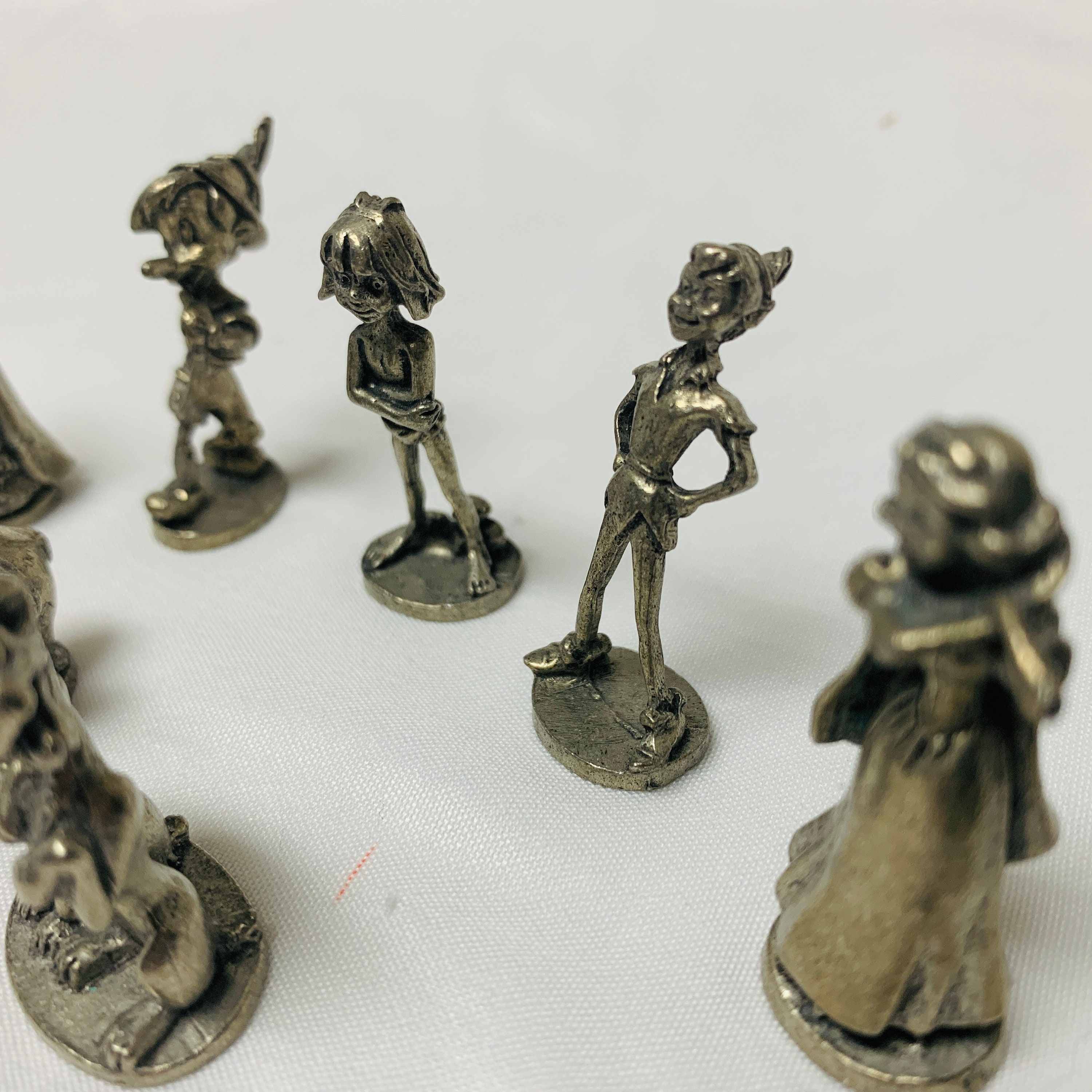 Disney Monopoly Board Game Pewter Tokens all 8 Pieces - Etsy