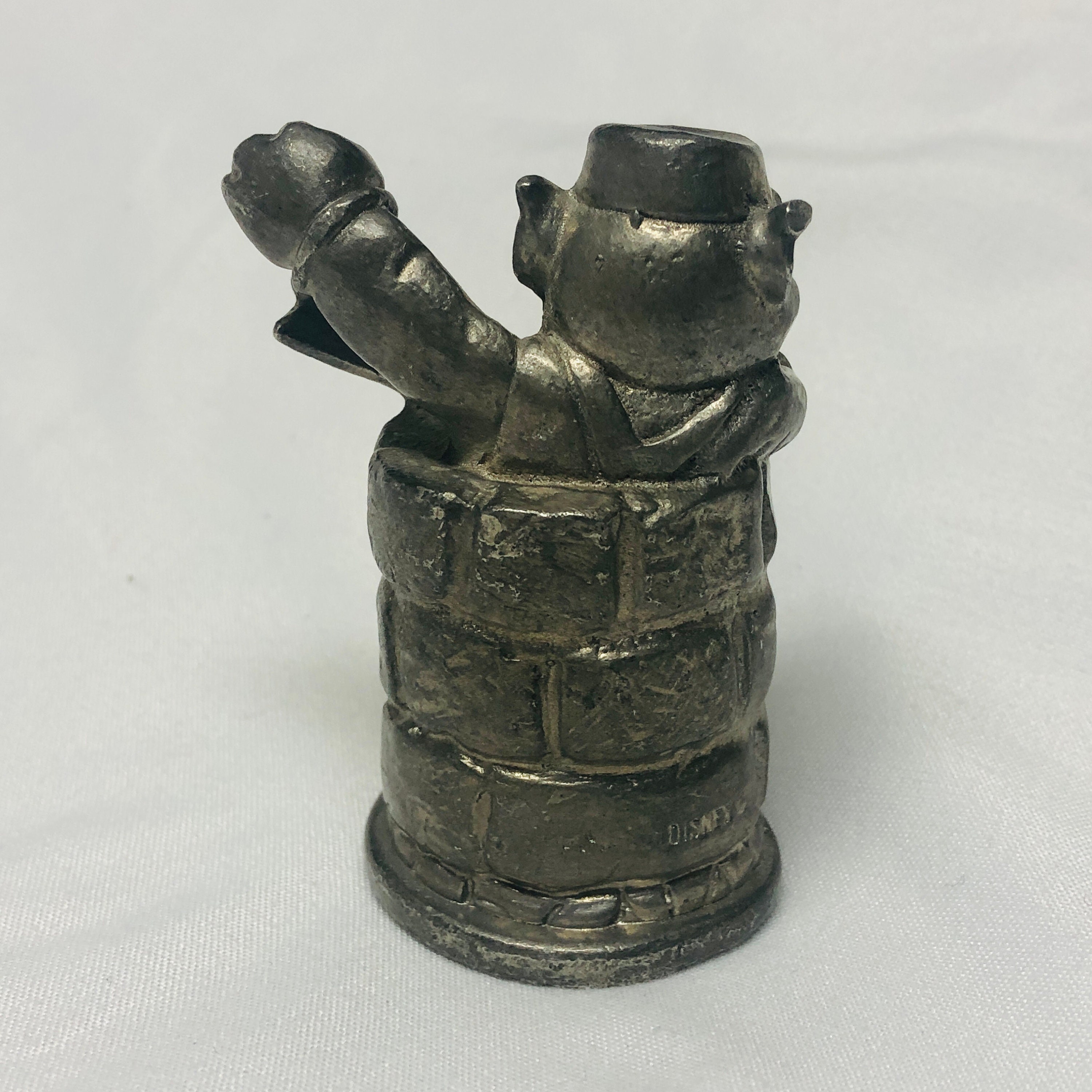 Vintage Disney Pewter Chess Piece Pig From the Three Little Pigs - Etsy
