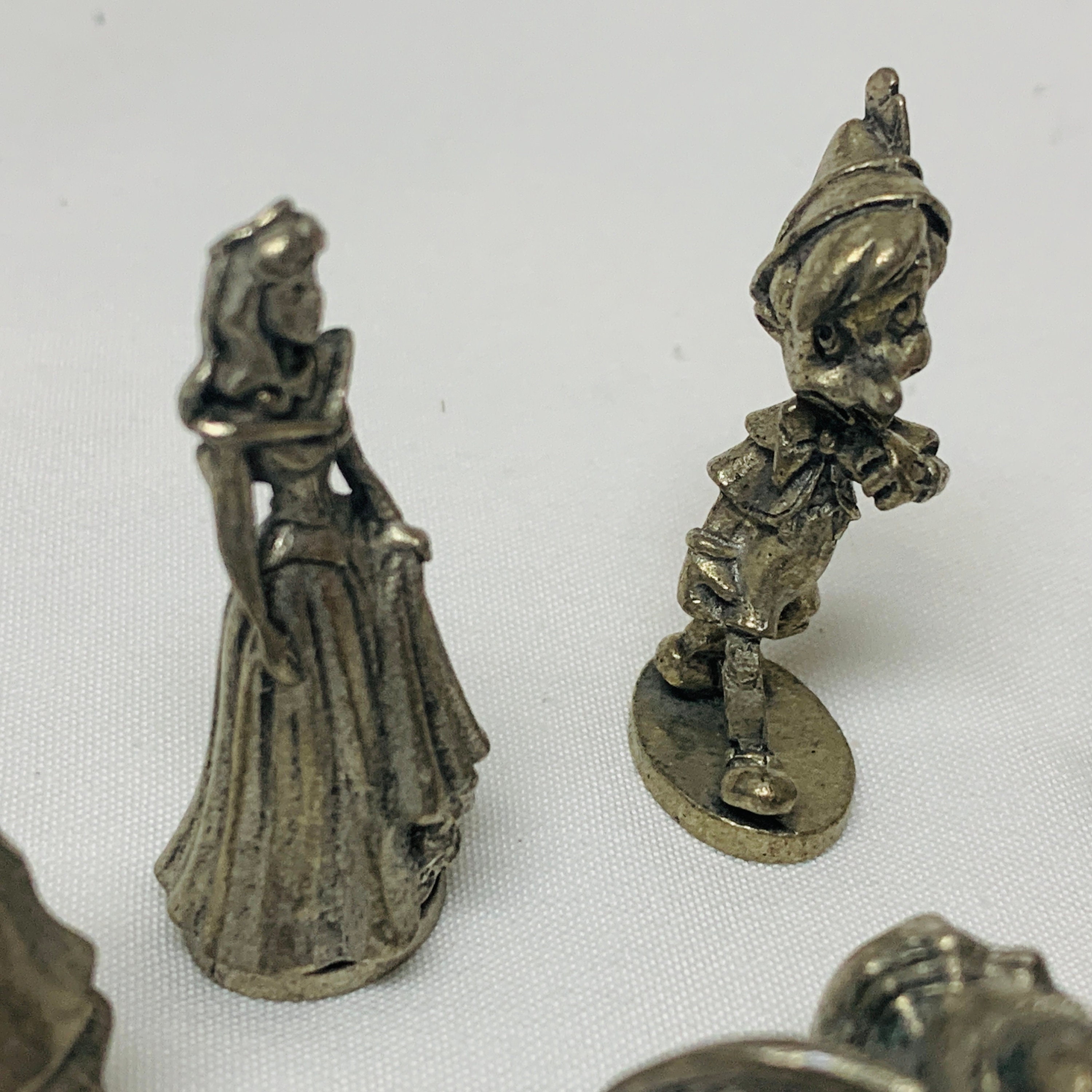 Disney Monopoly Board Game Pewter Tokens all 8 Pieces - Etsy