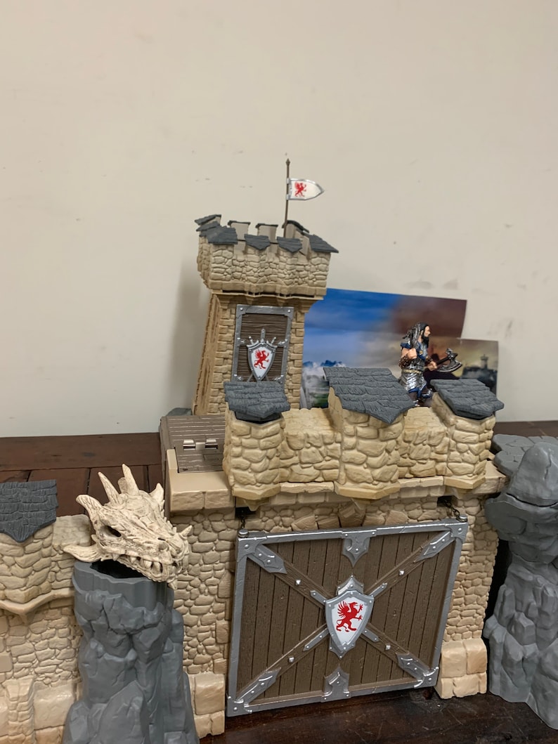 Schleich Big Knights Castle Miniature Set 42102 incomplete - Etsy