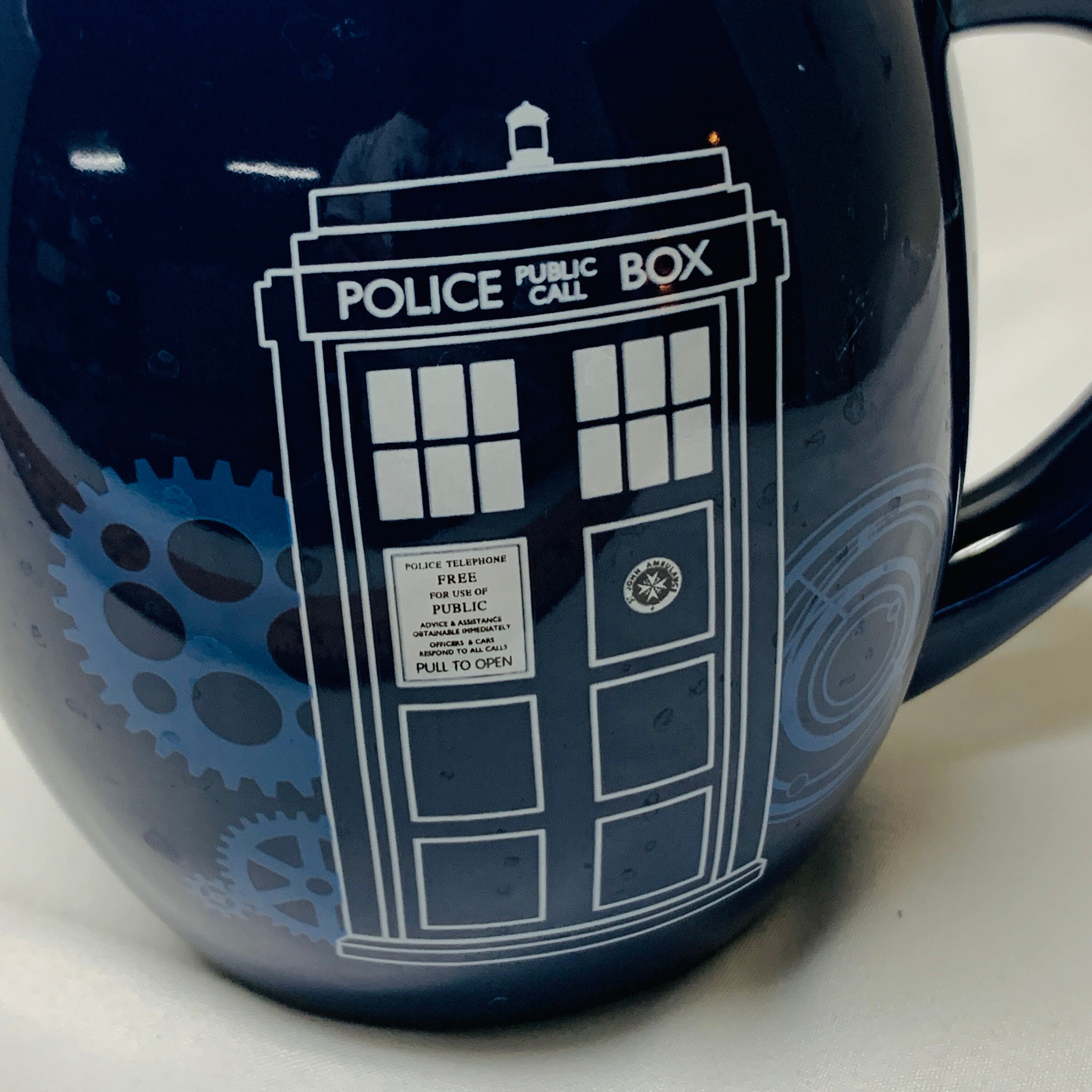 Doctor Who BBC Public Call Police Box Cup / Mug - Etsy