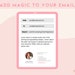 Flowers & Life Email Signature Template Canva Email Signature Template ...