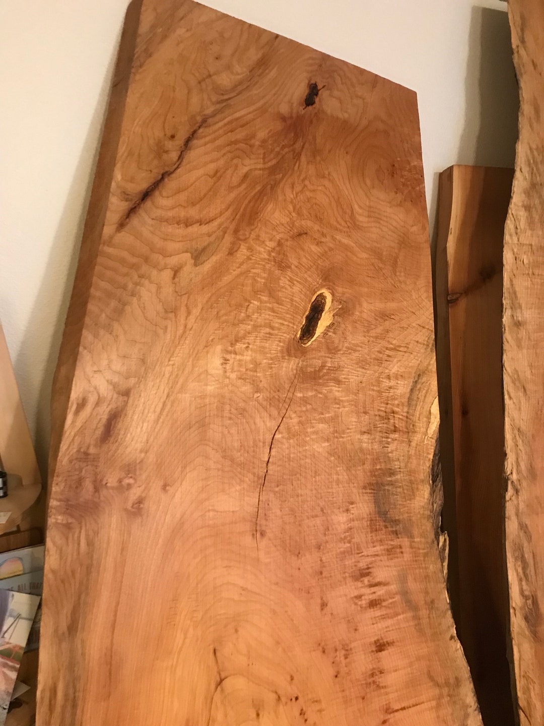 Fiddleback Maple Slab - Etsy