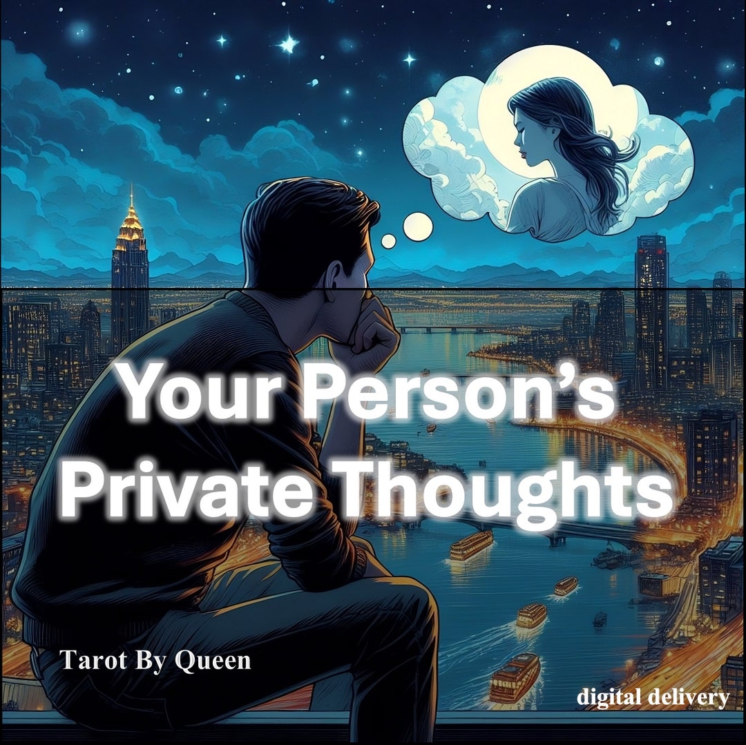 Your Person's Private Thoughts Fast Response Digital Delivery - Etsy