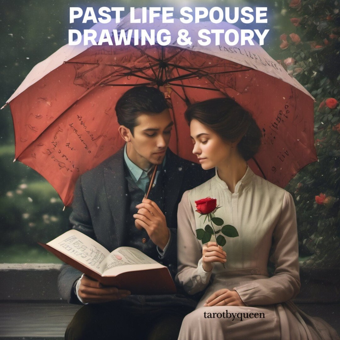 Past Life Spouse Drawing and Story 24 H Email - Etsy