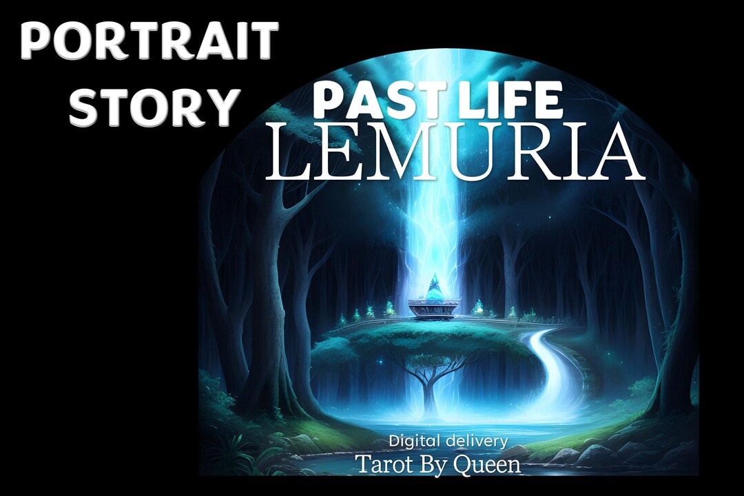 Lemuria Your Portrait and Past Life Story | Fast Digital Delivery - Etsy